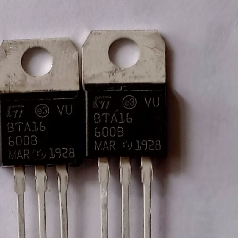 Jual BTA16-600B TRIACs logic16A 600V TO 220v transistor untuk dimmer atau scr pwm 2000watt ...
