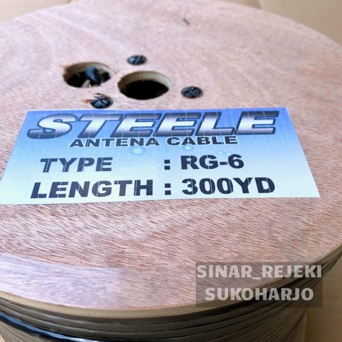 Jual XM089 KABEL ANTENA TV 1 ROLL 300 YARD RG6 ANTENA TV DIGITAL DAN ANALOG DFSD354564 | Shopee ...