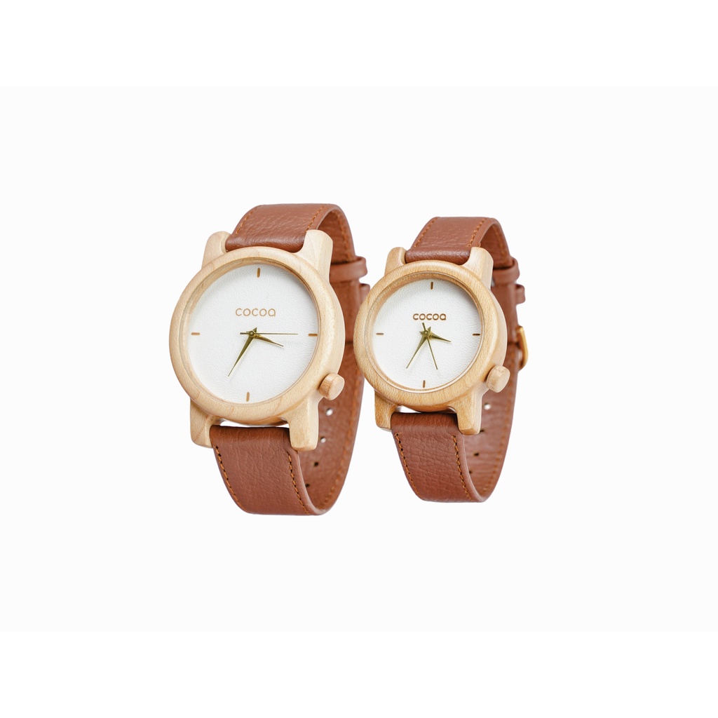 Jual Cocoa Watch Jam Tangan Kayu Couple - Maple & Maple Classic ...