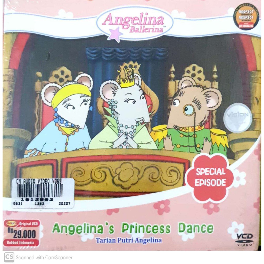 Jual Angelina Ballerina Special Episode: Angelina's Princess Dance ...