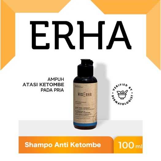 Jual Erha - Hiserha Anti Dandruff Shampoo 100Ml | Shopee Indonesia