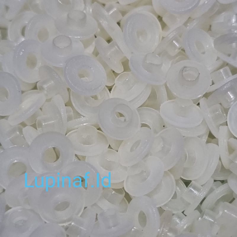 Jual MIKA KANCINGT PLASTIK NYLON BUSHING ISOLATOR RING TRANSISTOR ...