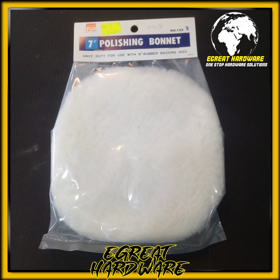Jual Fuji Heavy Duty Busa Polish Polishing Bonnet Kain Polish 7 In ...
