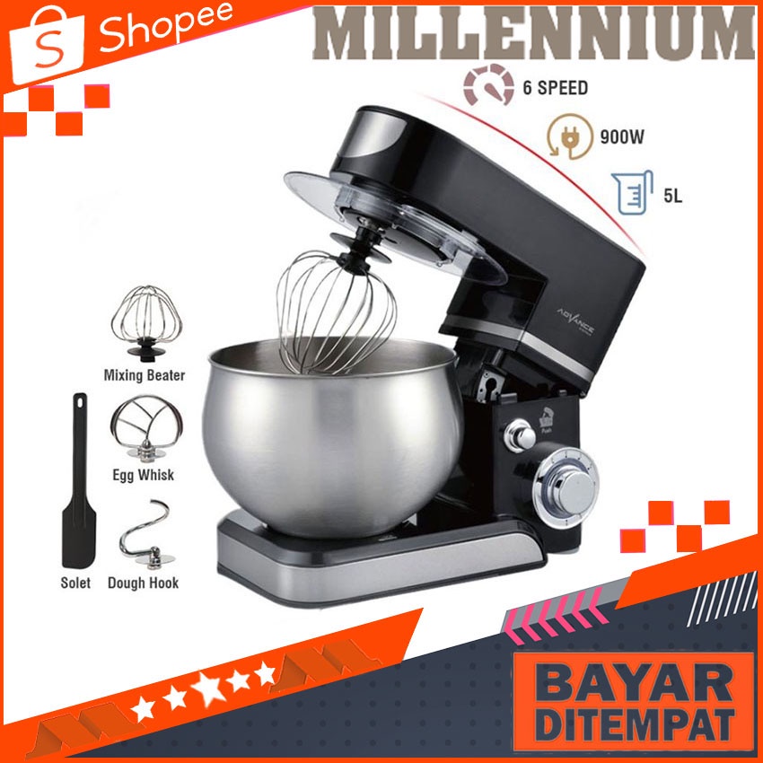 Jual Stand Mixer Mikser Advance SMX 50 Standing Mixer 5 Liter 6 Speed ...