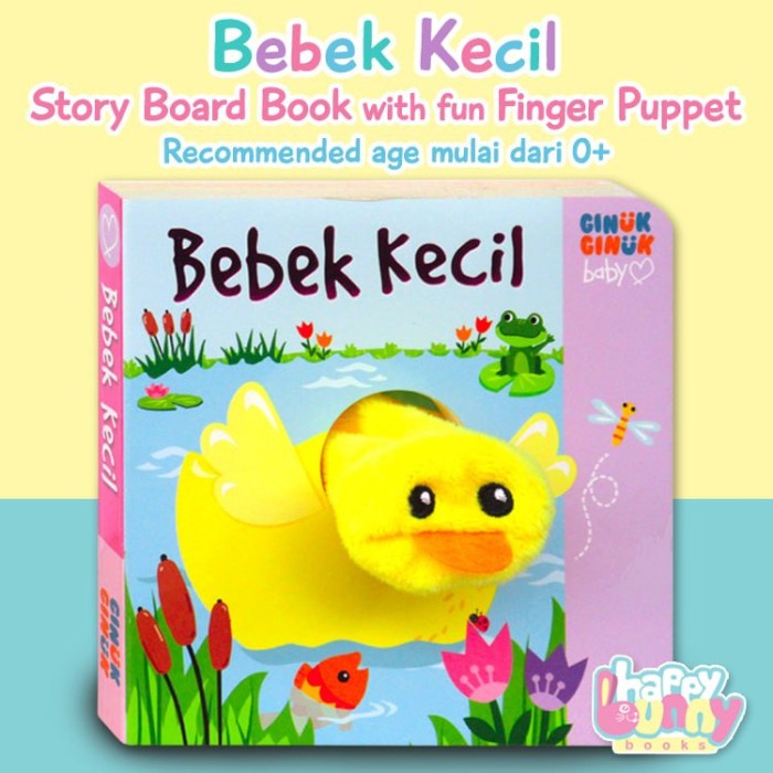 Jual Little Me Fun Finger Puppet Board Books (Duck / Elephant / Caterpillar - Bebek Kecil ...