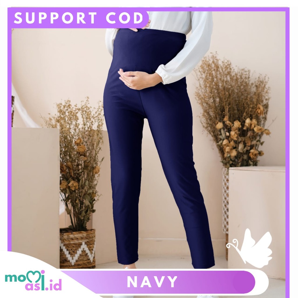 Jual Momiasi - Celana Legging Ibu Hamil Leging Wanita Bumil Maternity Legging Jumbo Premium ...