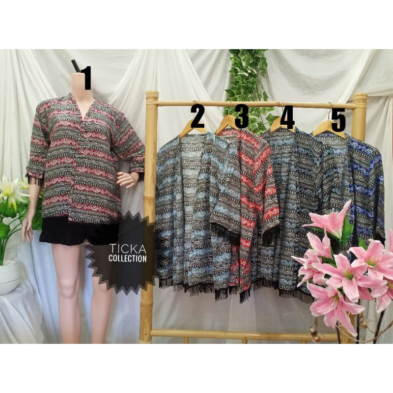 Jual Cardigan rumbai khas bali | Shopee Indonesia