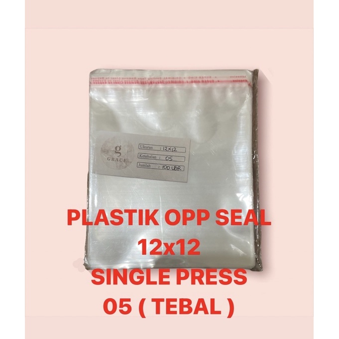 Jual 12x12 05 | PLASTIK OPP SEAL 12x12 05 100 LEMBAR TEBAL | Shopee ...