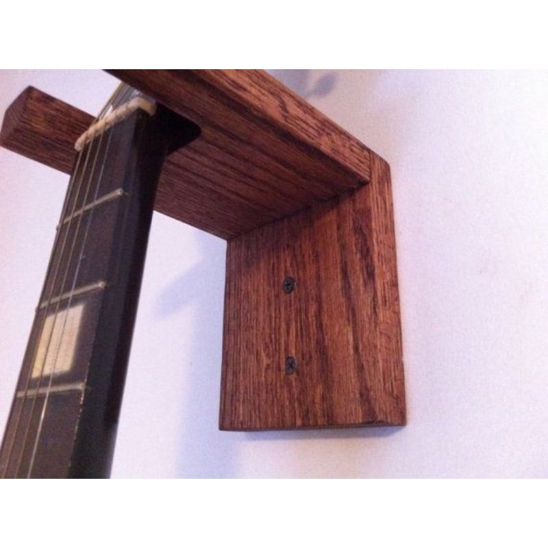 Jual dinding kayu gitar ,wooden guitar hanger | Shopee Indonesia