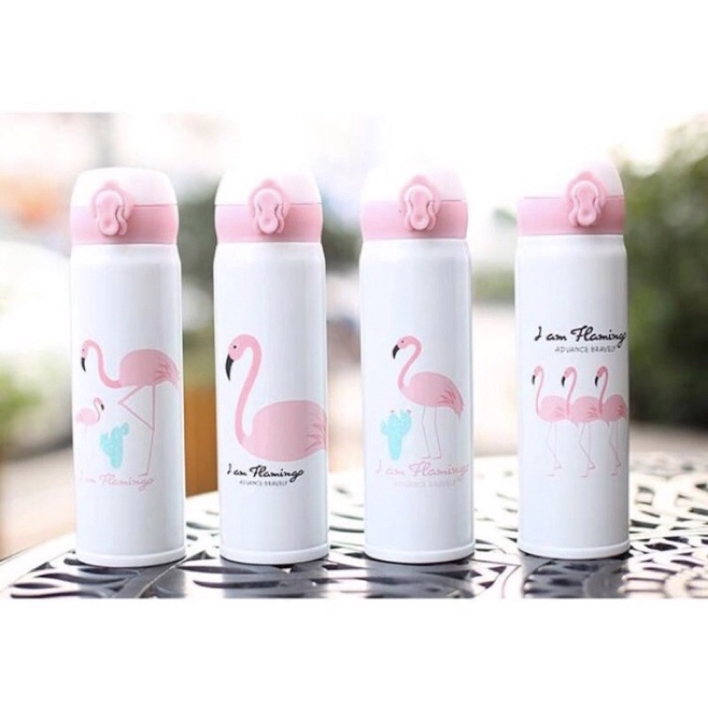 Jual Termos Botol Tumbler Flamingo Karakter Angsa 500ml | Shopee Indonesia