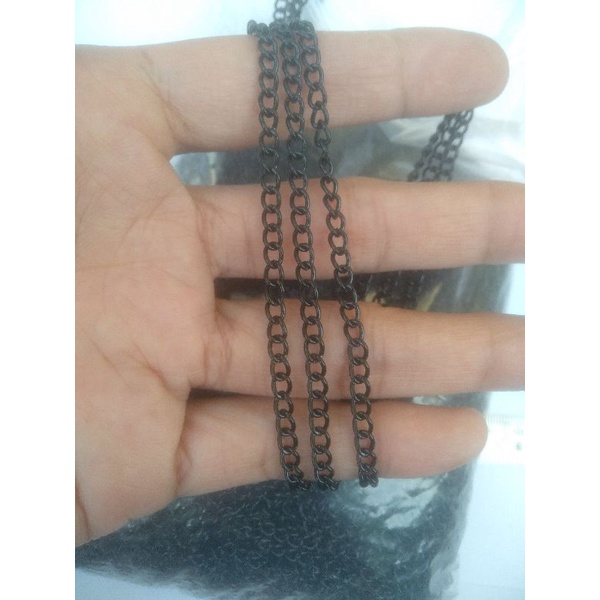 Jual rantai hitam 09 (100 meter) | Shopee Indonesia