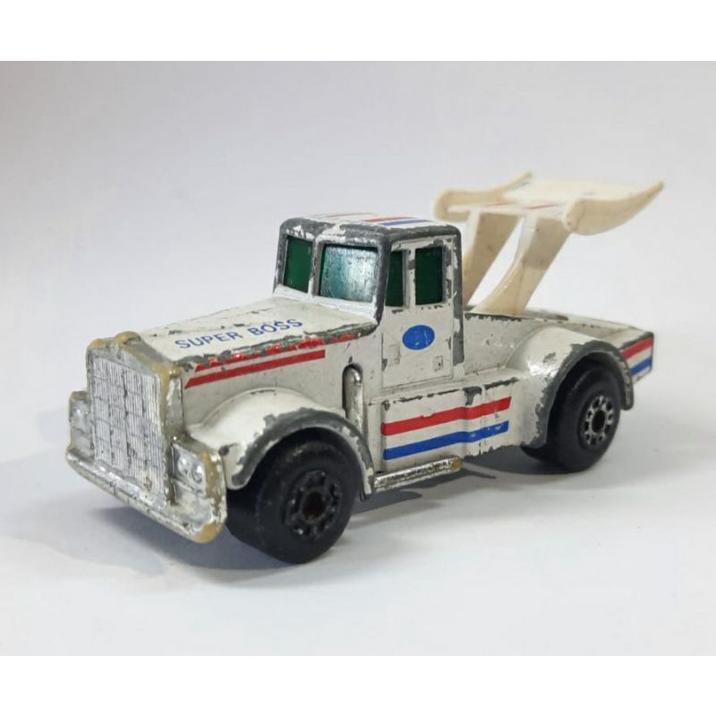 Jual Matchbox MBX Vintage Kenworth Truck Tampo Super Boss Rare Lawas ...
