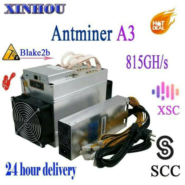 Jual Antminer A3 815GH/s ASIC Blake2b Miner with 1800W | Shopee Indonesia