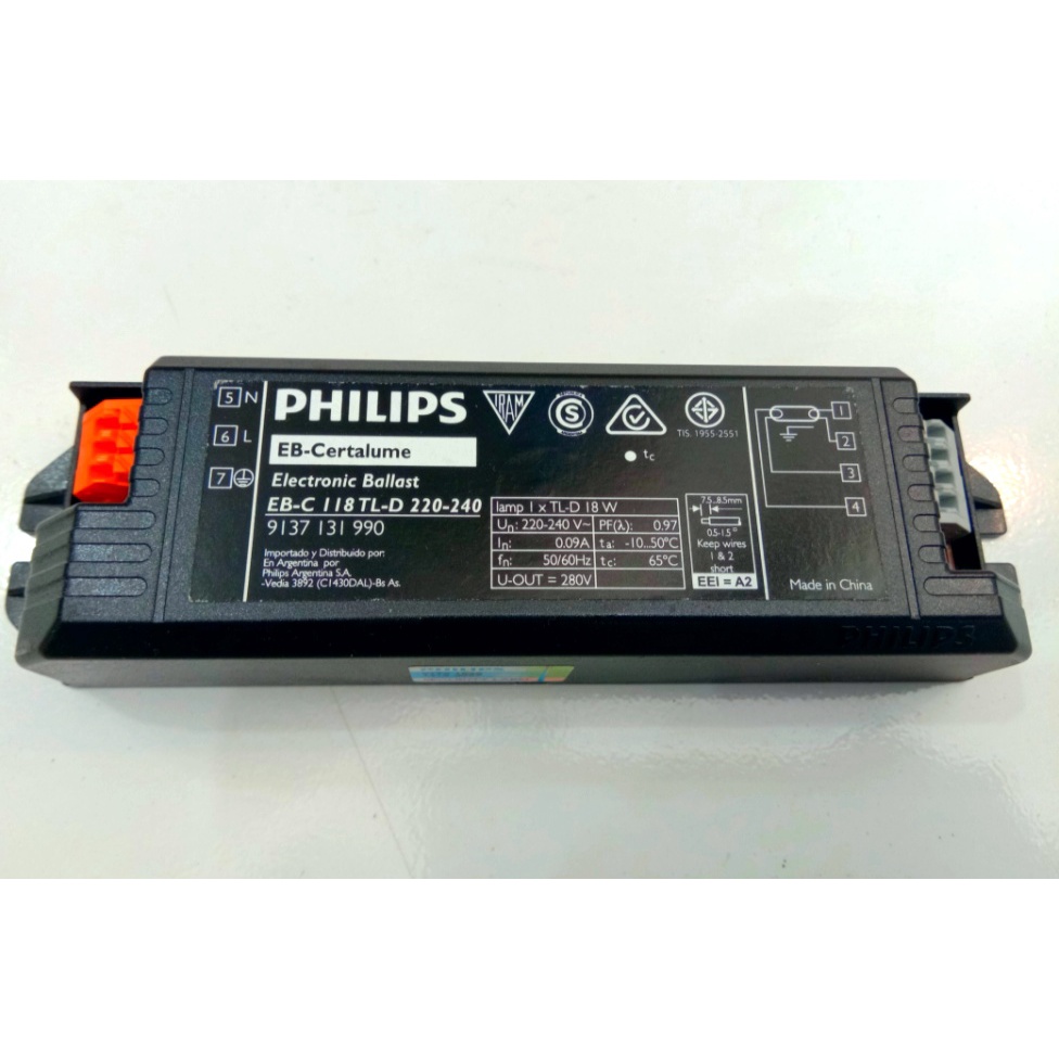 Jual TRAFO PHILIPS EB-C 18W - ELECTRONIC BALLAST PHILIPS | Shopee Indonesia