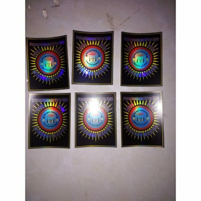 Jual sticker pshw hologram printting | Shopee Indonesia