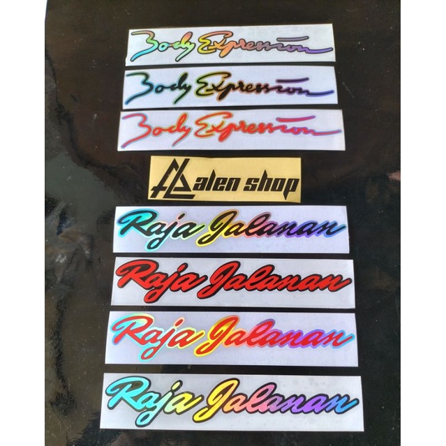 Jual STIKER CUTTING 15 CM BODY EXPRESION & RAJA JALANAN | Shopee Indonesia