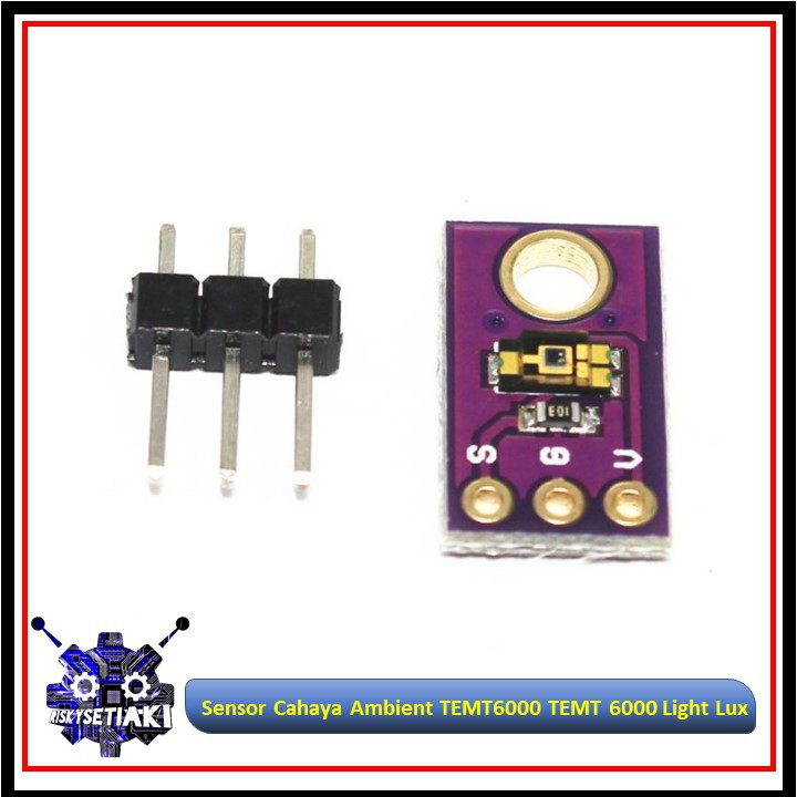 Jual TEMT6000 TEMT 6000 Light Lux Sensor Industrial Sensor Cahaya ...