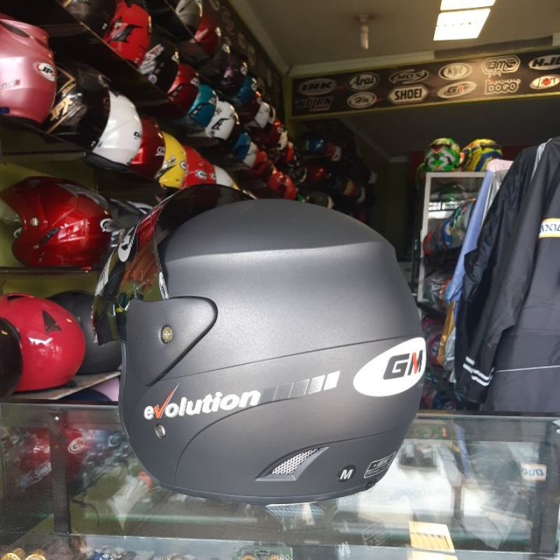 Jual GM EVOLUTION HITAM DOP / HITAM METALIK /GM EVO POLOS | Shopee ...