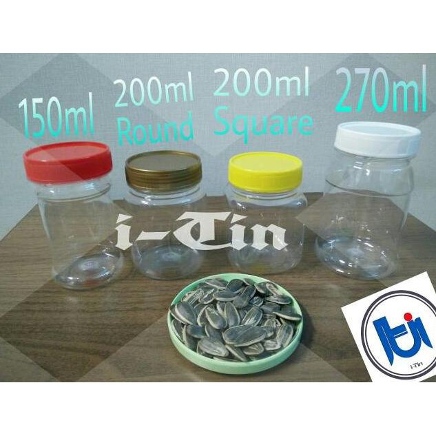 Jual BOTOL PLASTIK PET JAR 200ML SQUARE PUTIH (KHUSUS GOJEK) | Shopee ...