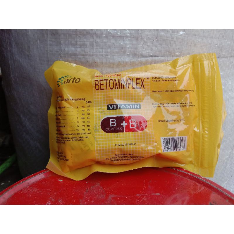 Jual Betominplex Vitamin B Complex + B12 Obat Vitamin Unggas Vitamin ...