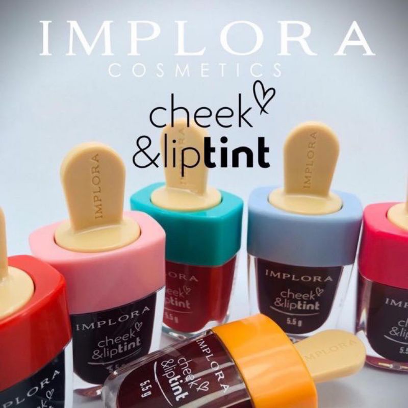 Jual IMPLORA Cheek & LipTINT No.1 (READY) | Shopee Indonesia