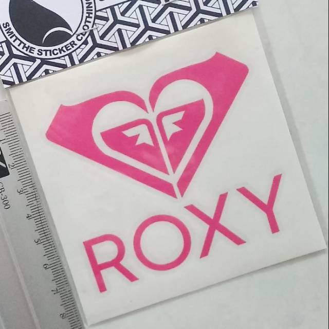 Jual Stiker Roxy Logo Cutting Sticker Pink 8cm | Shopee Indonesia