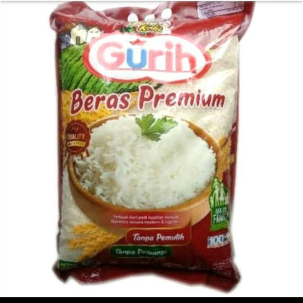 Jual Beras Gurih Merah Premium 5 KG | Shopee Indonesia