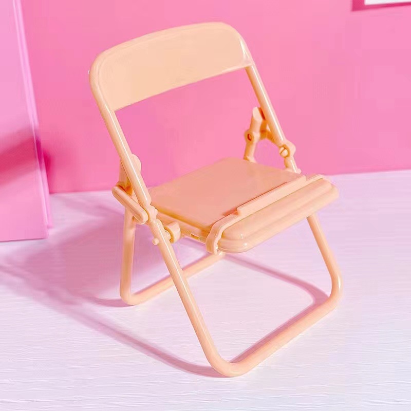 Jual Phone Holder Chair Stand Holder HP Model Kursi Lipat Folding Chair ...