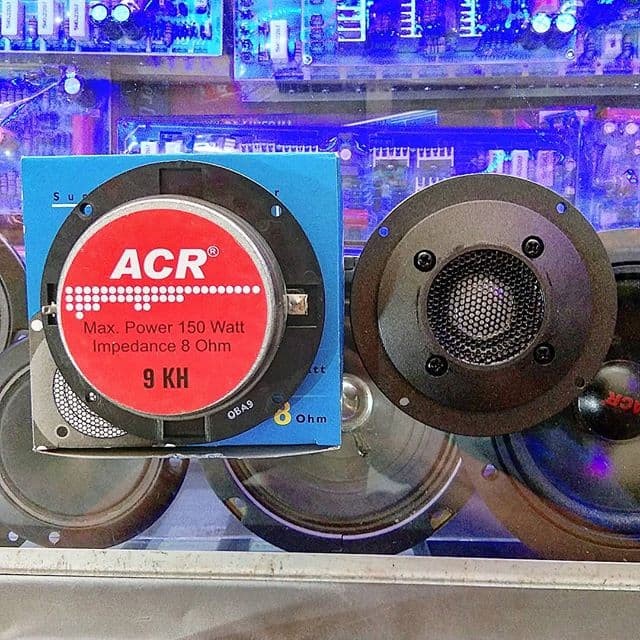 Jual Tweeter ACR 9KH 9 KH Bulat Single Magnet Besar Original | Shopee ...