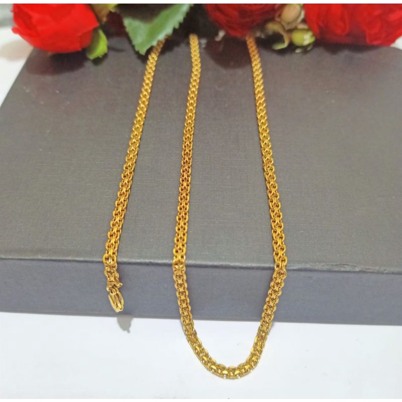Jual KALUNG TITANIUM TERLARIS DAN TERMURAH EMAS WANITA/PRIA MODEL ...