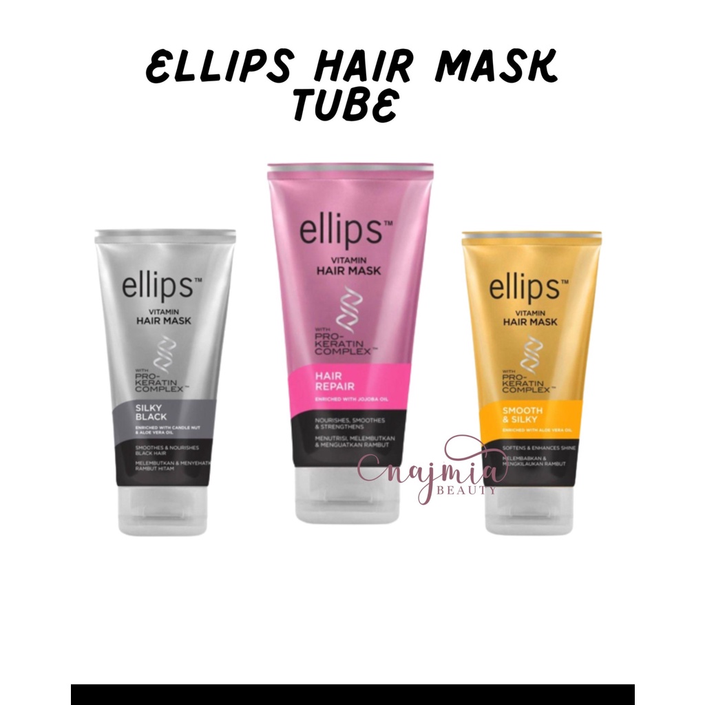 Jual Najmia Ellips Vitamin Hair Mask Pro Keratin Complex 120g | Shopee ... Jual Najmia Ellips Vitamin Hair Mask Pro Keratin Complex 120g | Shopee ...