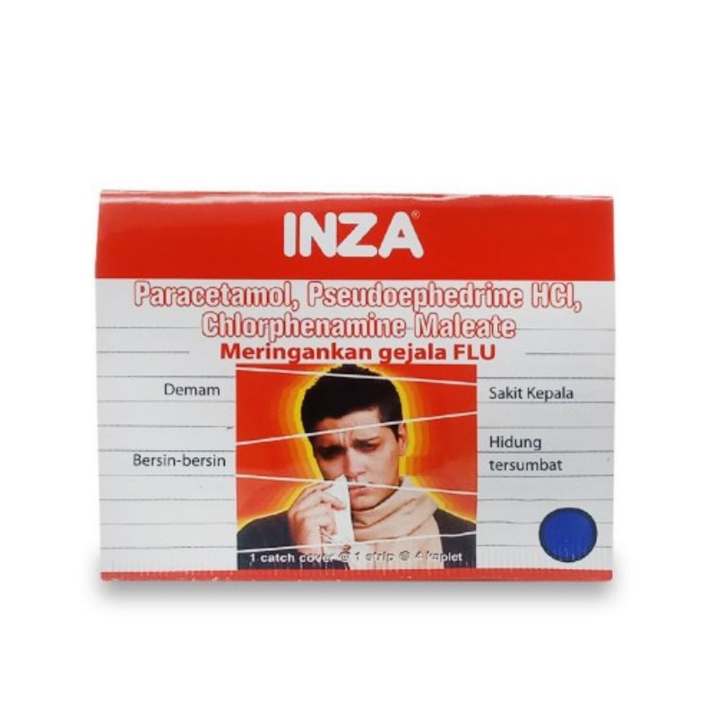 Jual Inza 1 Strip isi 4 tab | Shopee Indonesia