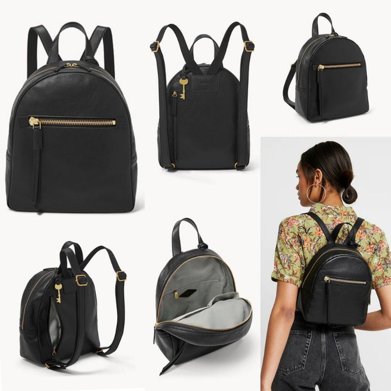 Jual Megan Backpack Black originall fossill tas ransel tas gendong ...
