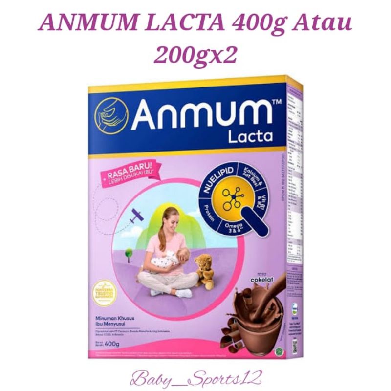 Jual Anmum LACTA 400g Atau 200gx2, Susu Ibu Menyusui, Asi Booster | Shopee Indonesia