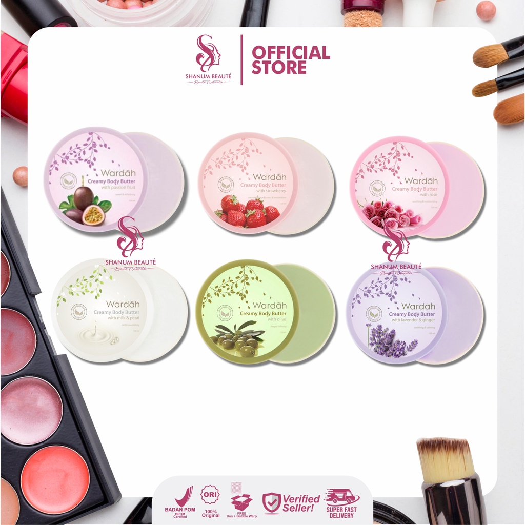 Jual Wardah Creamy Body Butter - 50 ml | Shopee Indonesia