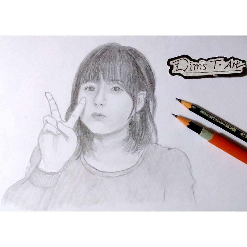 Jual Sketsa Wajah Pensil Ukuran A4 Murah Shopee Indonesia 