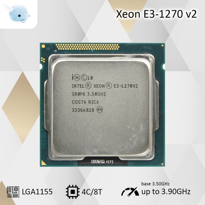 Jual Intel Xeon E3-1270 v2 Processor 3.90GHz LGA 1155 CPU Second 4C8T ...