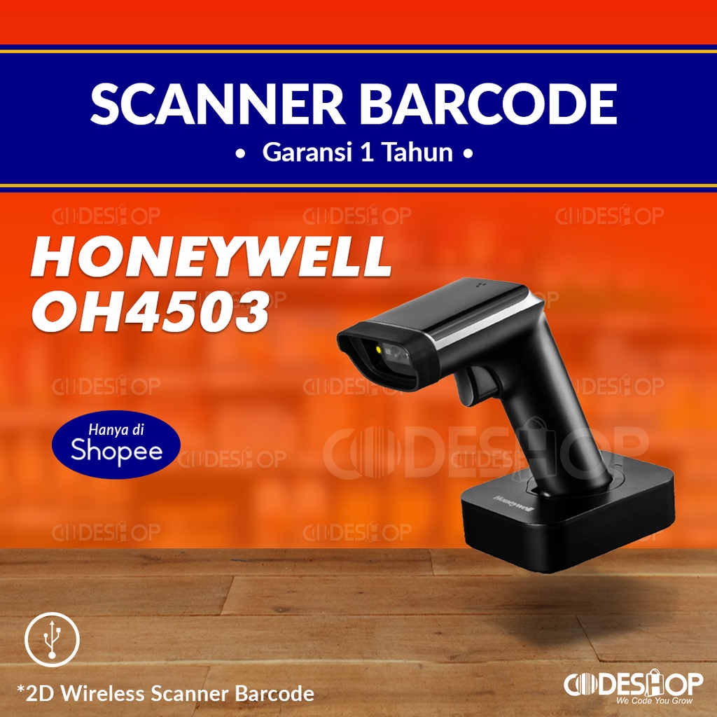 Jual Scanner Barcode 2D Honeywell OH4503 | Shopee Indonesia