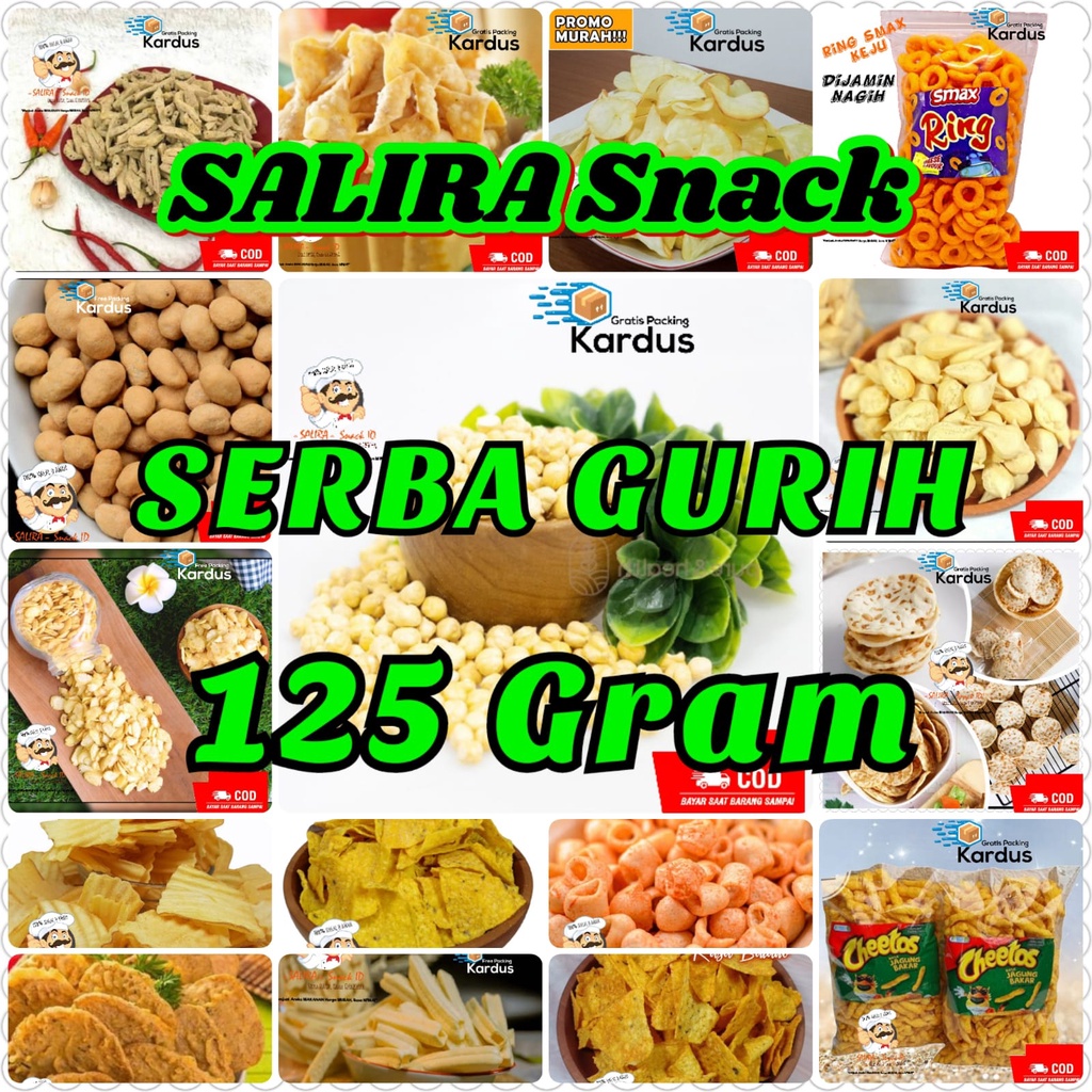 Jual SERBA GURIH 125g | ANEKA MAKANAN RINGAN | MURAH RASA DIJAMIN NAGIH ...