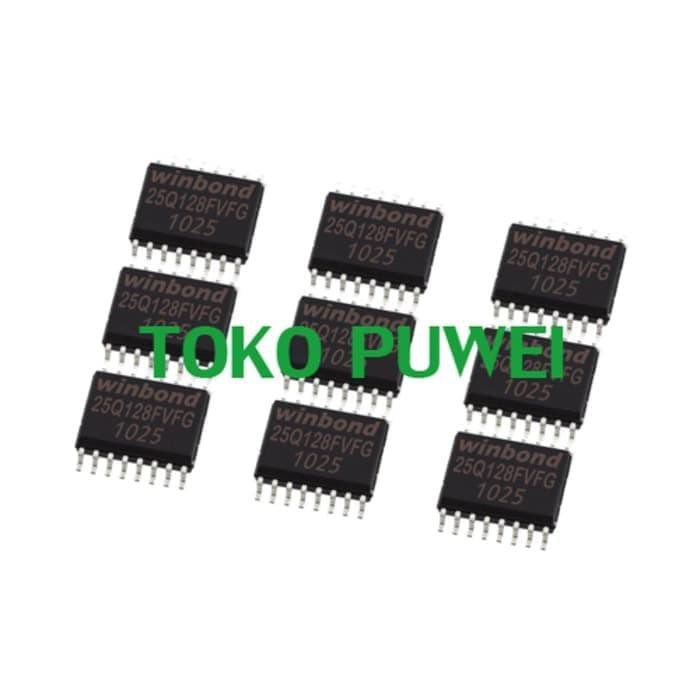 Jual WINBOND W25Q128BVFG IC W25Q128 25Q128 W25Q128FVSG SOP16 BM97 | Shopee Indonesia