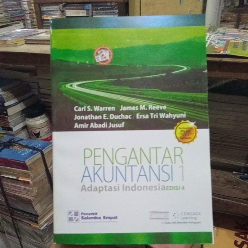 Jual PENGANTAR AKUNTANSI 1 ADAPTASI INDONESIA EDISI 4 CARL S. WARREN | Shopee Indonesia