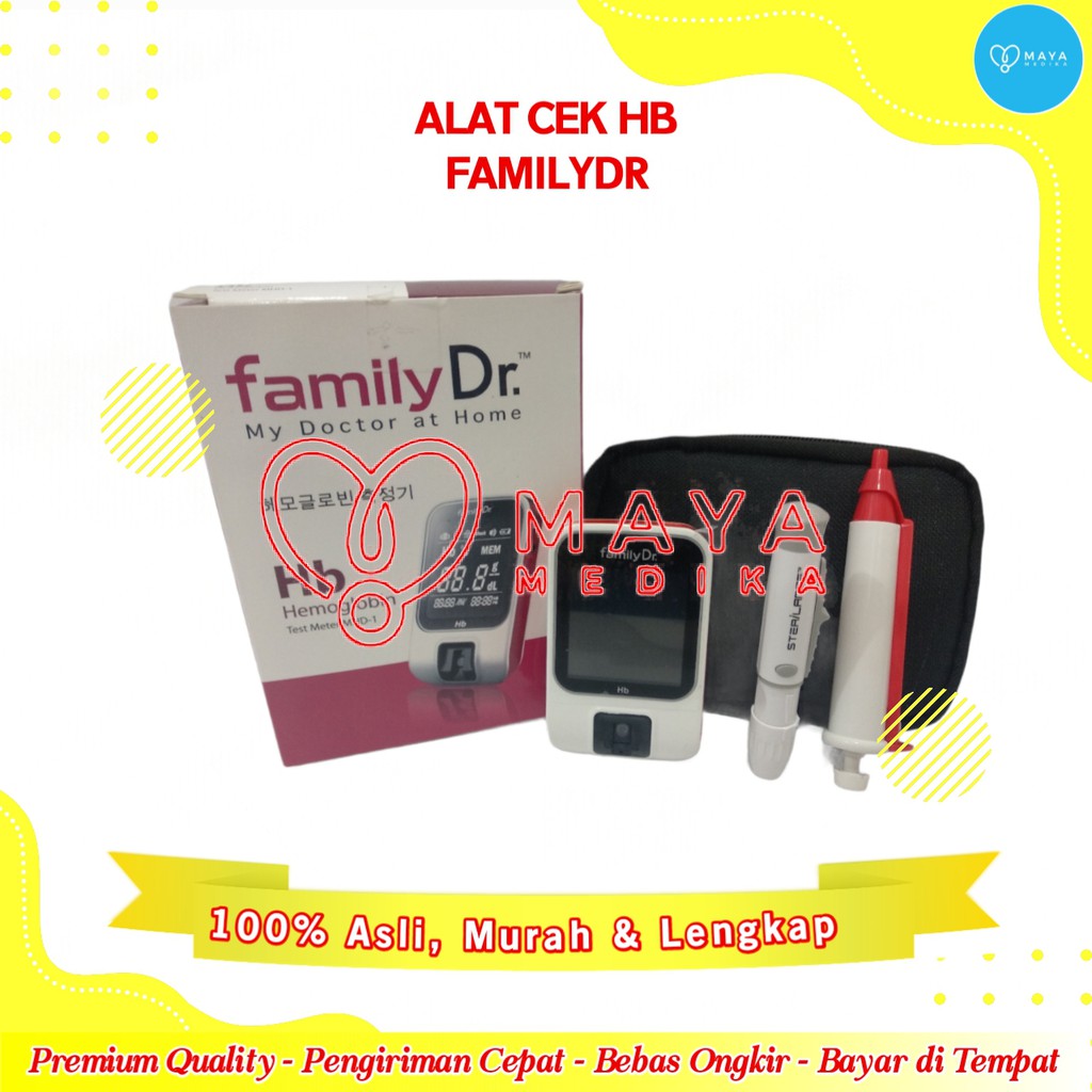 Jual Alat Cek Hb FamilyDr | Shopee Indonesia