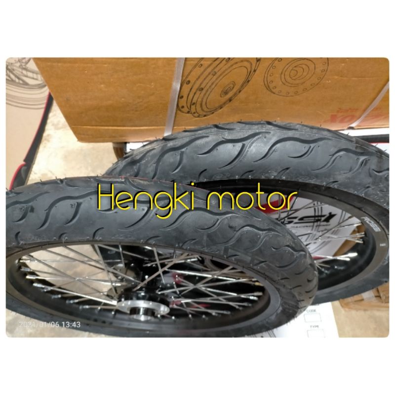 Jual velg rk king UK velg 160/185x18 plus ban fdr | Shopee Indonesia