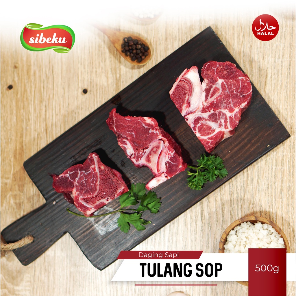 Jual Daging Sapi Tulang Sop Halal & Higienis 500 gram Frozen Food ...