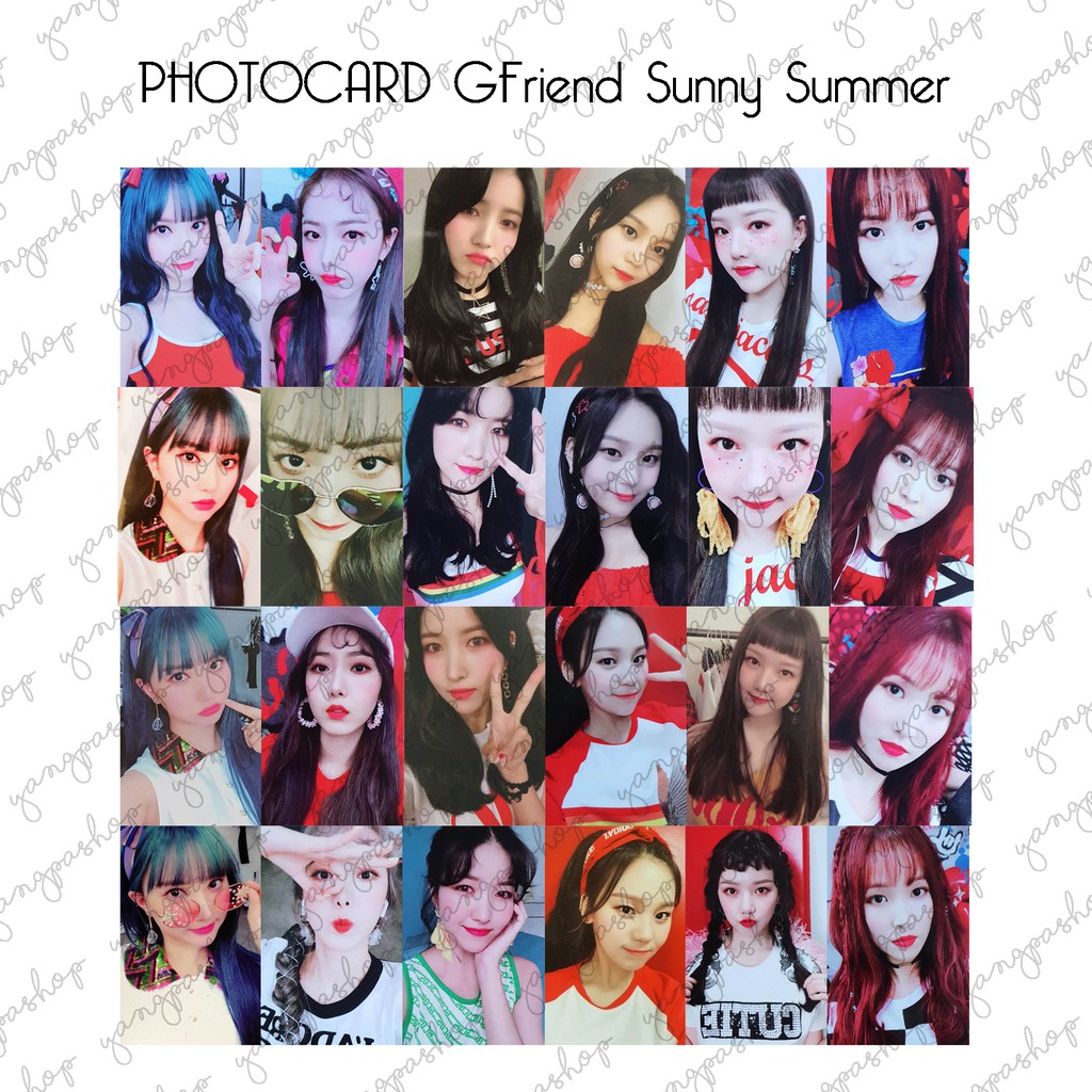 Jual [READY / SET] GFRIEND SUNNY SUMMER GFRI GIRLFRIEND PHOTOCARD FAN MADE UNOFFICIAL YANGPASHOP ...