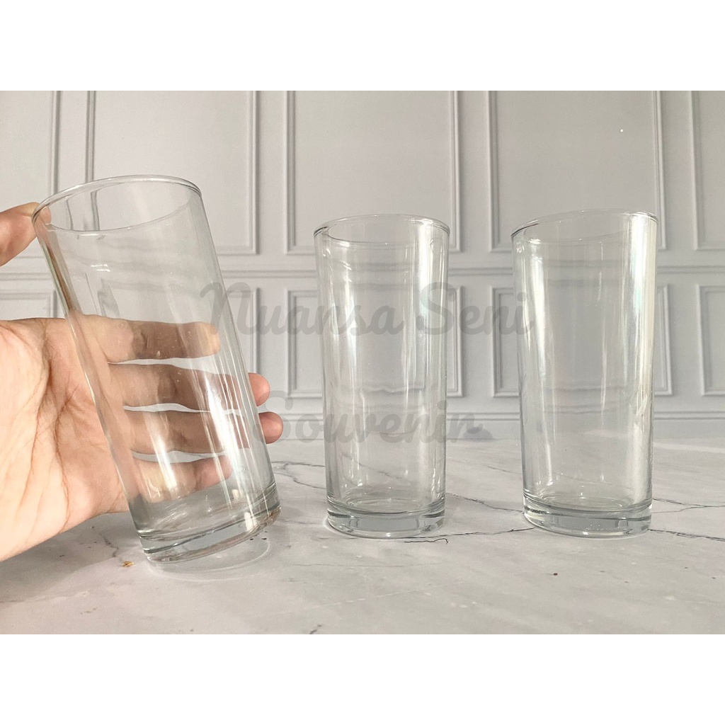 Jual Souvenir Gelas Kaca Minum Jus Gelas Halley Citinova Pressed ...