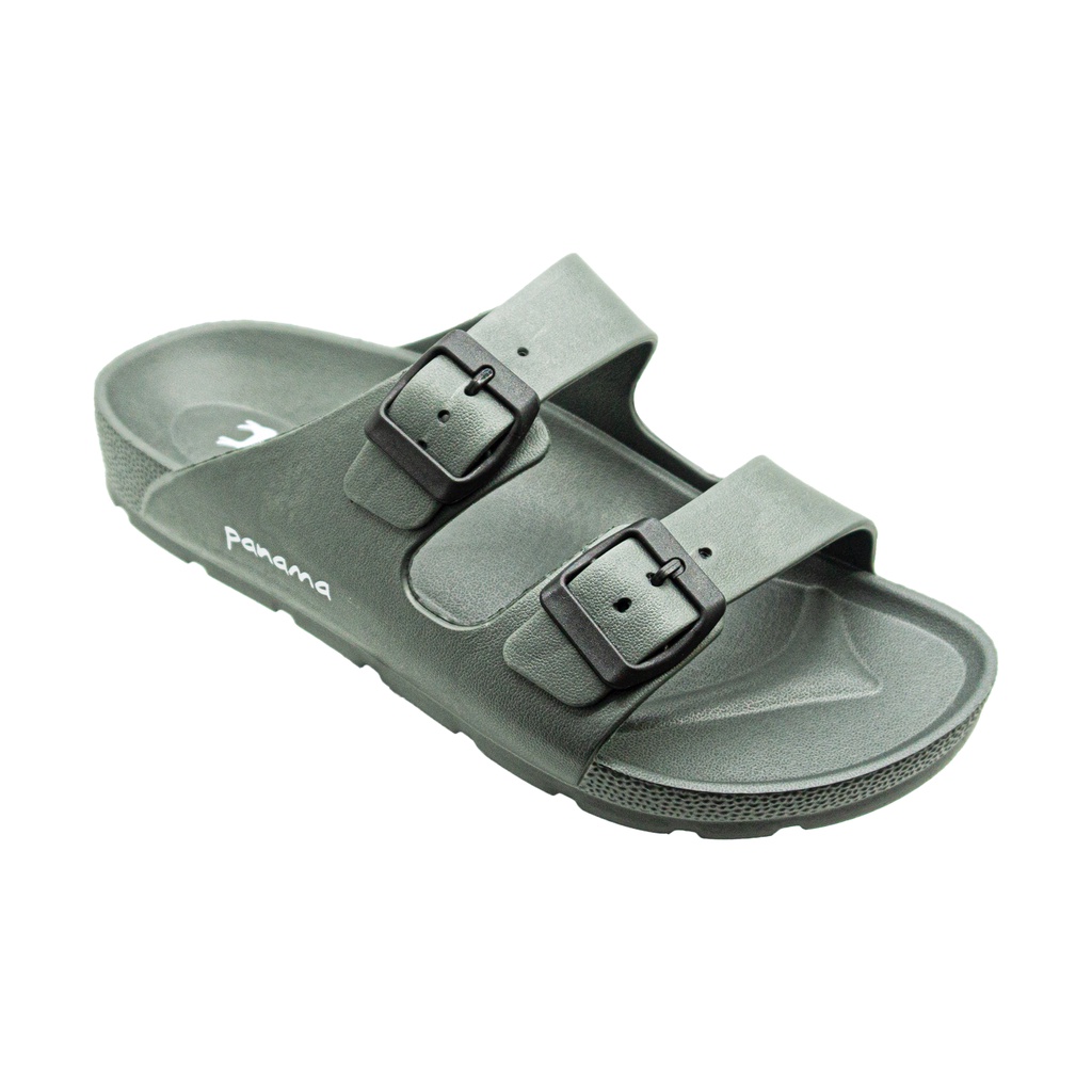 Jual Panama Torso TMNS02 Dark Grey Sandal Karet Cowok Sendal Slop Pria ...