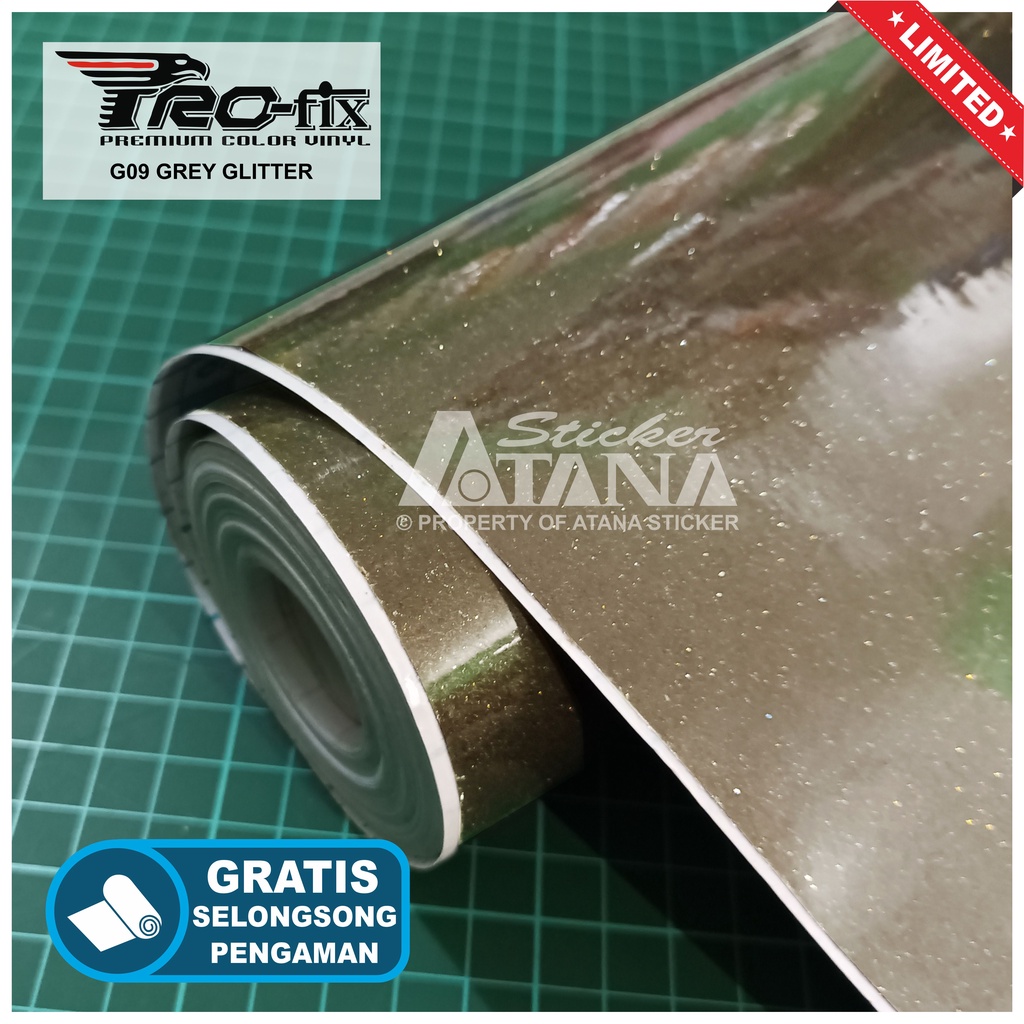 Jual Skotlet Dark Glitter Scotlet Hitam Abu Gelap Black Hologram Profix ...