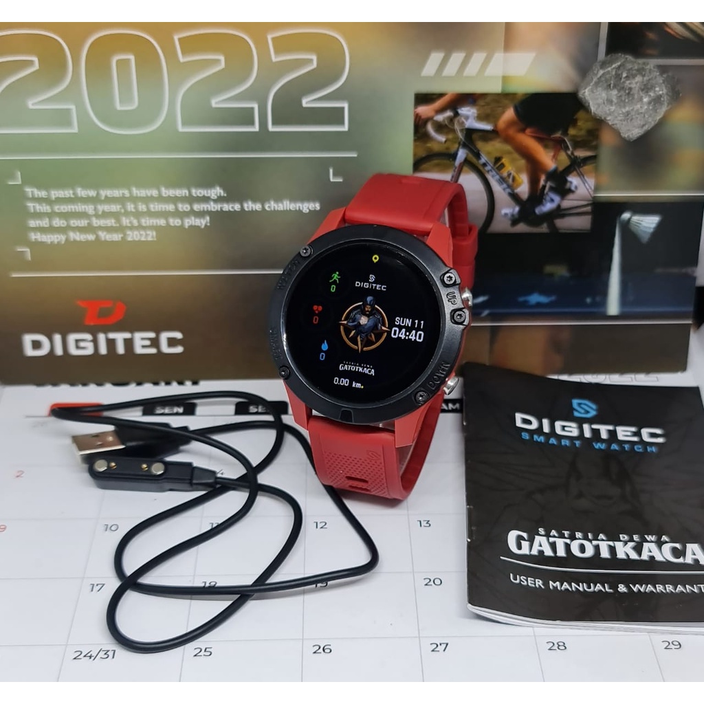 Jual SMARTWATCH DIGITEC SATRIA DEWA GATOT KACA IP68 BLUETOOTH 5.0 ...