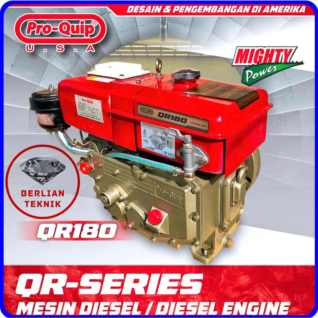 Jual Mesin Penggerak Solar Engine Diesel Proquip QR 180 / 8 HP Hopper ...